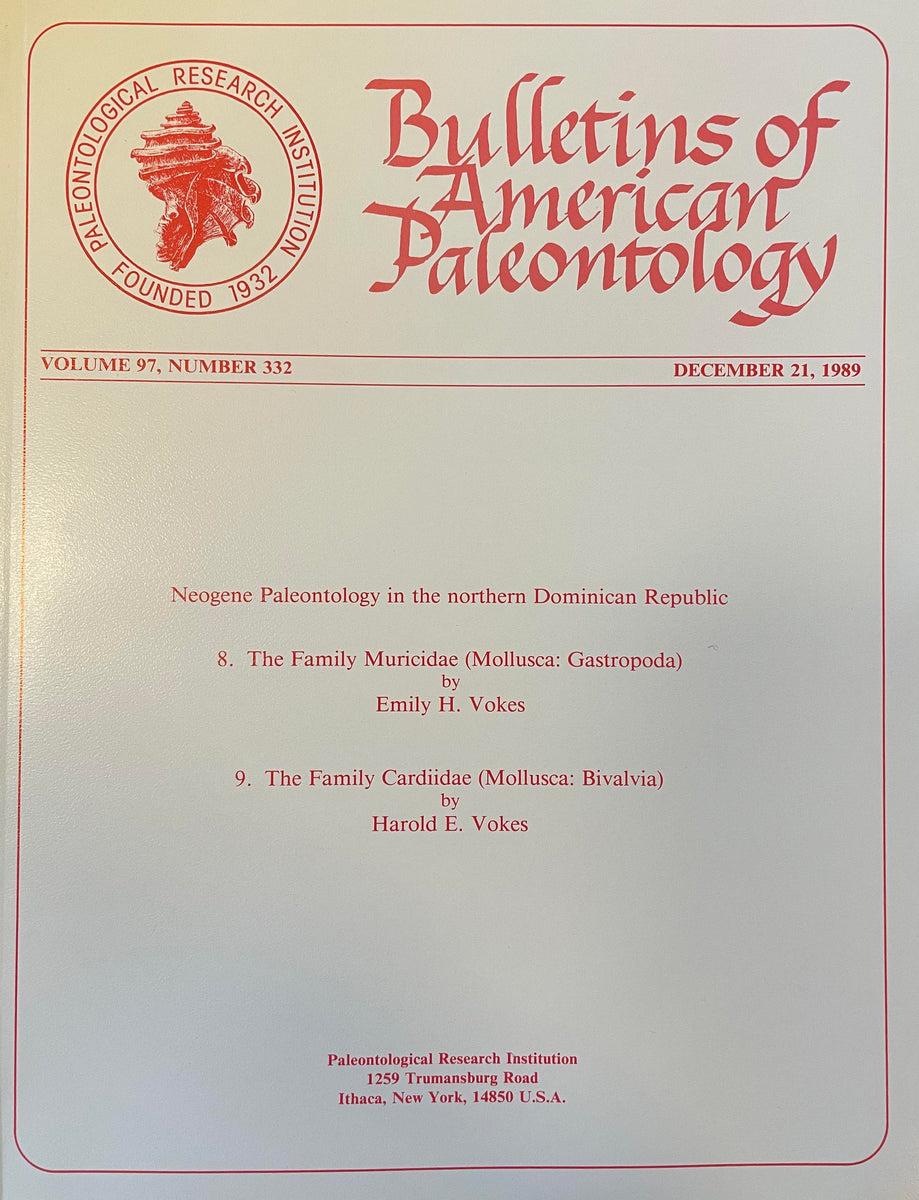 332 Neogene paleontology in the northern Dominican Republic 8 ...