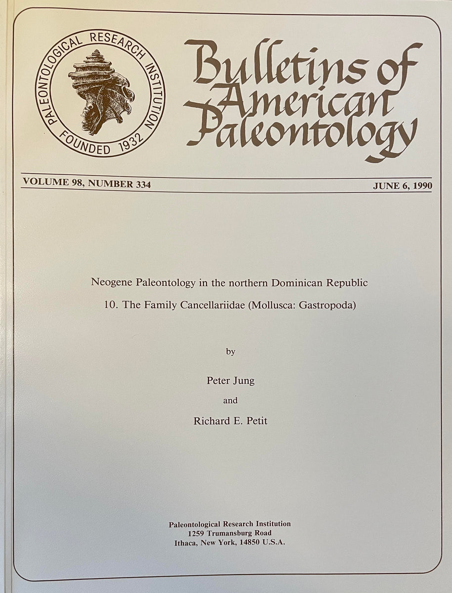 334 Neogene paleontology in the northern Dominican Republic 10 ...